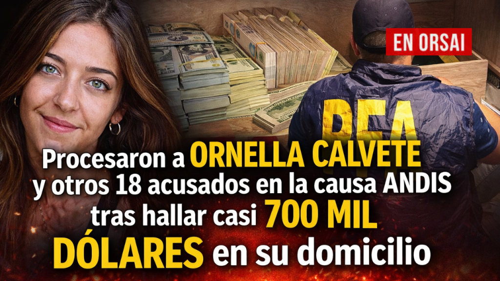Procesaron a Ornella Calvete y otros 18 acusados en la causa ANDIS tras ...